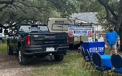 Learn about Kleen Tank, the nation's leading RV tank cleaning service
